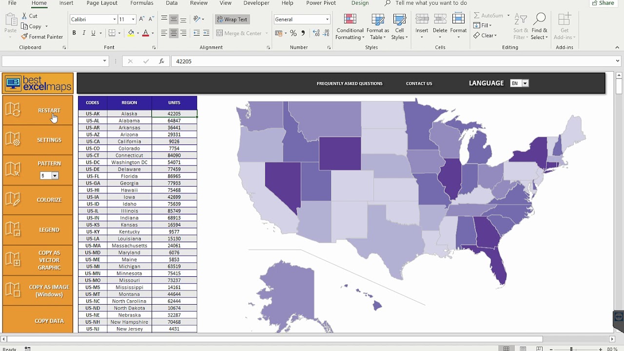 Reinitializing Our Choropleth Maps For Microsoft Excel Youtube