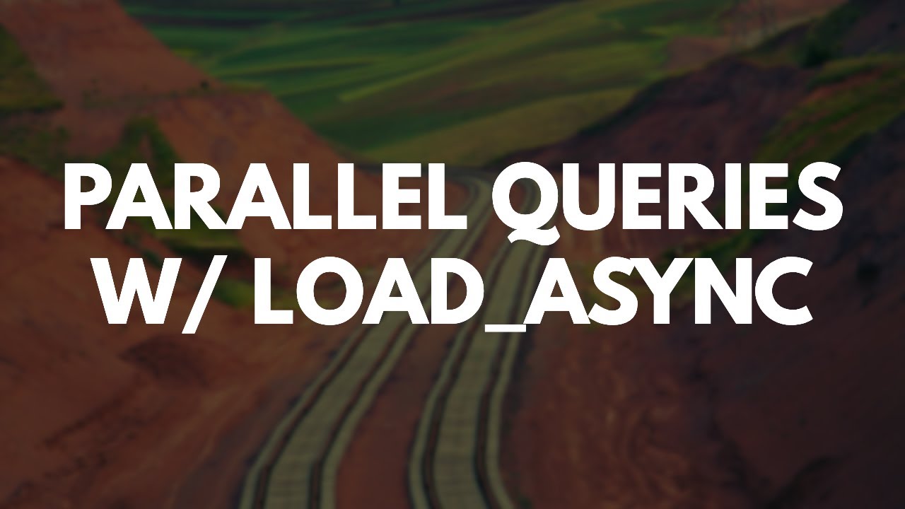 Parallel Activerecord Queries With Load Async In Rails 7 Preview