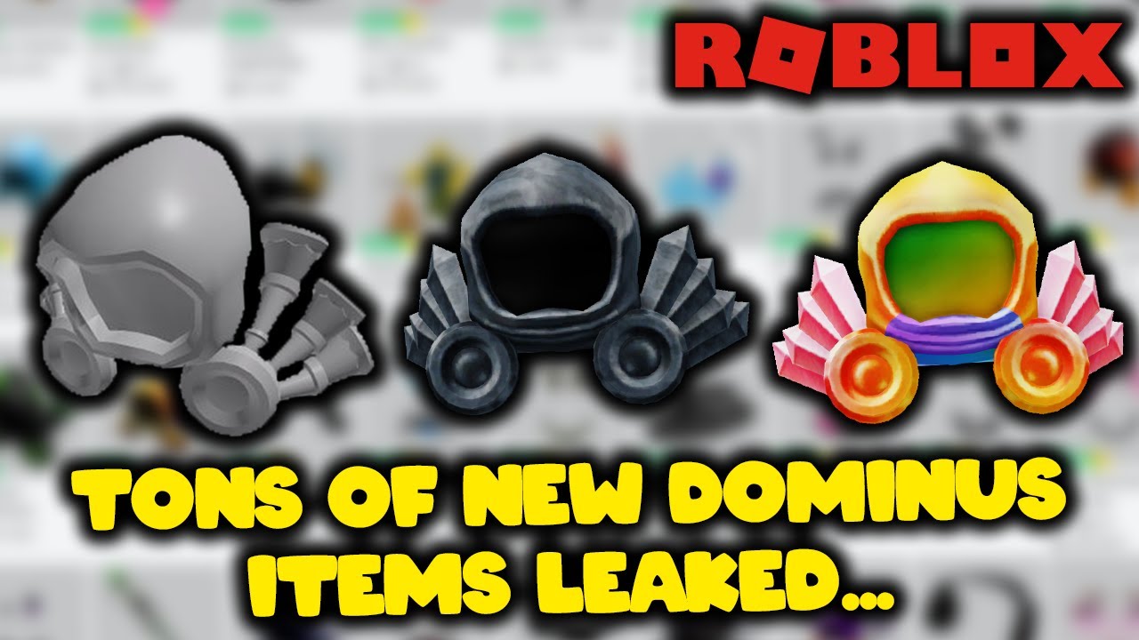 These New Roblox Dominus Items Were Leaked Youtube