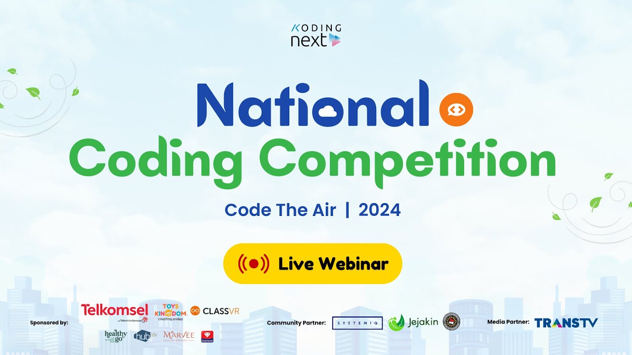 Webinar National Coding Competition 2024 Week 1 Scratch Youtube