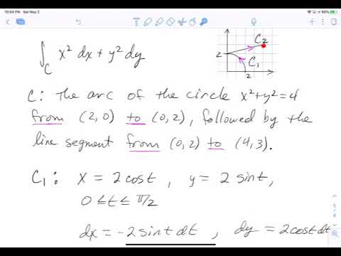 Line Integrals Multivariable Calculus 16 2c Youtube