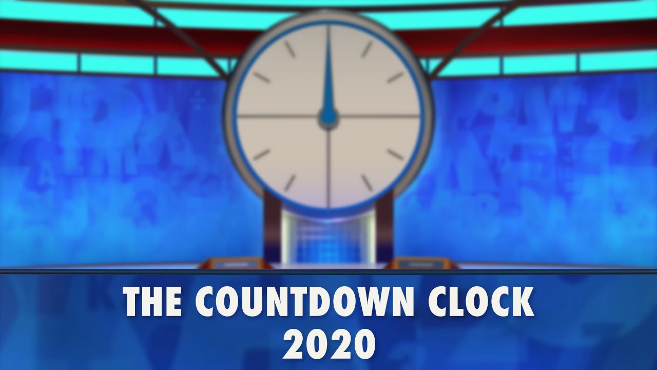 The Countdown Clock 2020 4k Youtube