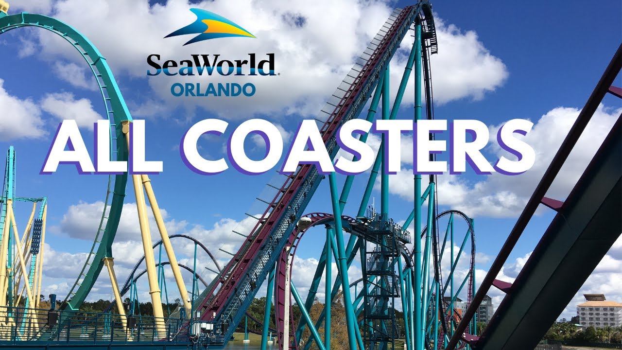 All Coasters At Seaworld Orlando On Ride Povs Front Seat Media