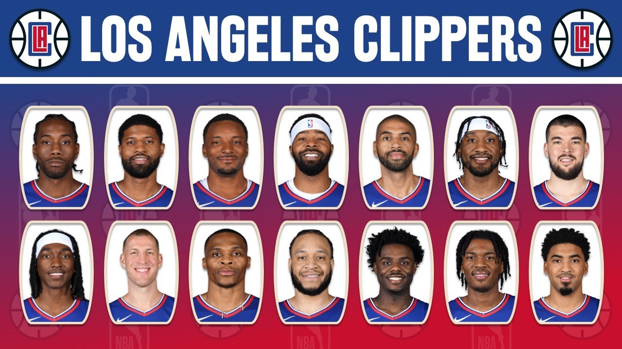 Los Angeles Clippers Roster 2023 2024 Player Lineup Profile Update As