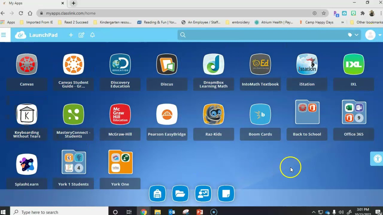 How To Use Launchpad Classlink Youtube