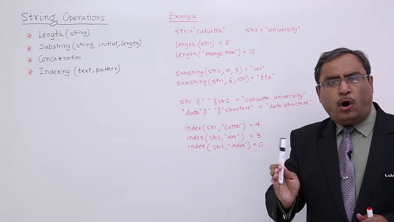 String Operations Youtube