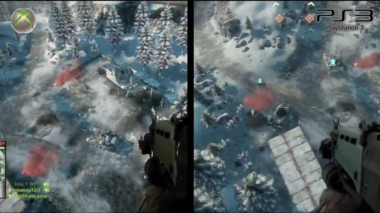 Xbox 360 Vs Ps3 Round 9 Multi Platform Games Youtube