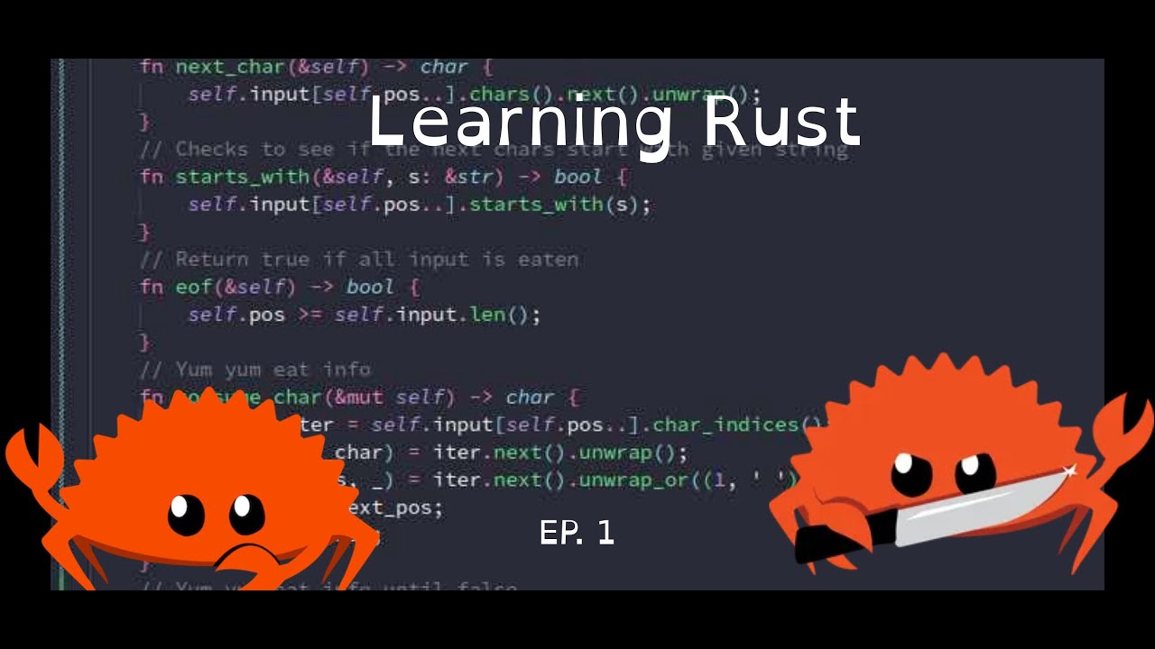 Learning Rust Ep 1 Installing Rust Youtube