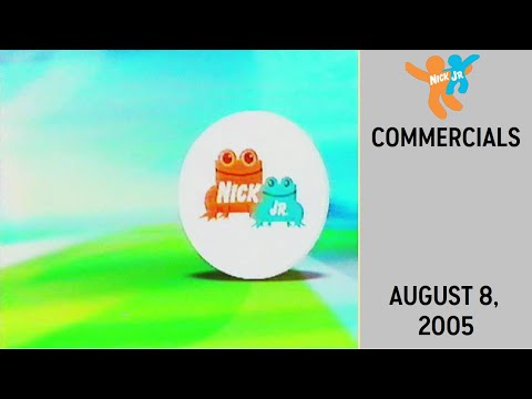 Nick Jr Commercials August 8 2005 Youtube