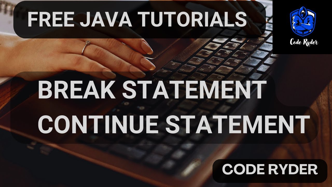 Break Statement Continue Statement In Java Youtube
