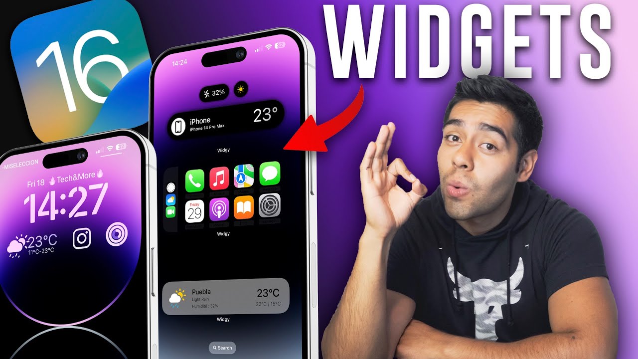 Ios 16 Widgets Que Debes Tener En Tu Iphone Youtube