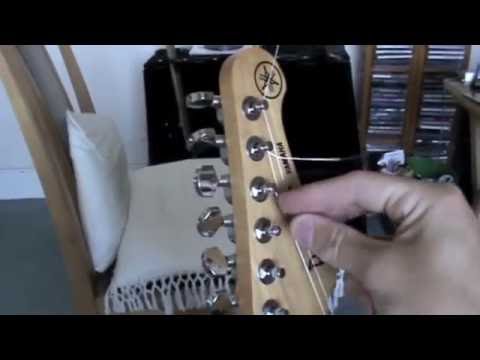 How To String A Guitar Part 1 Youtube
