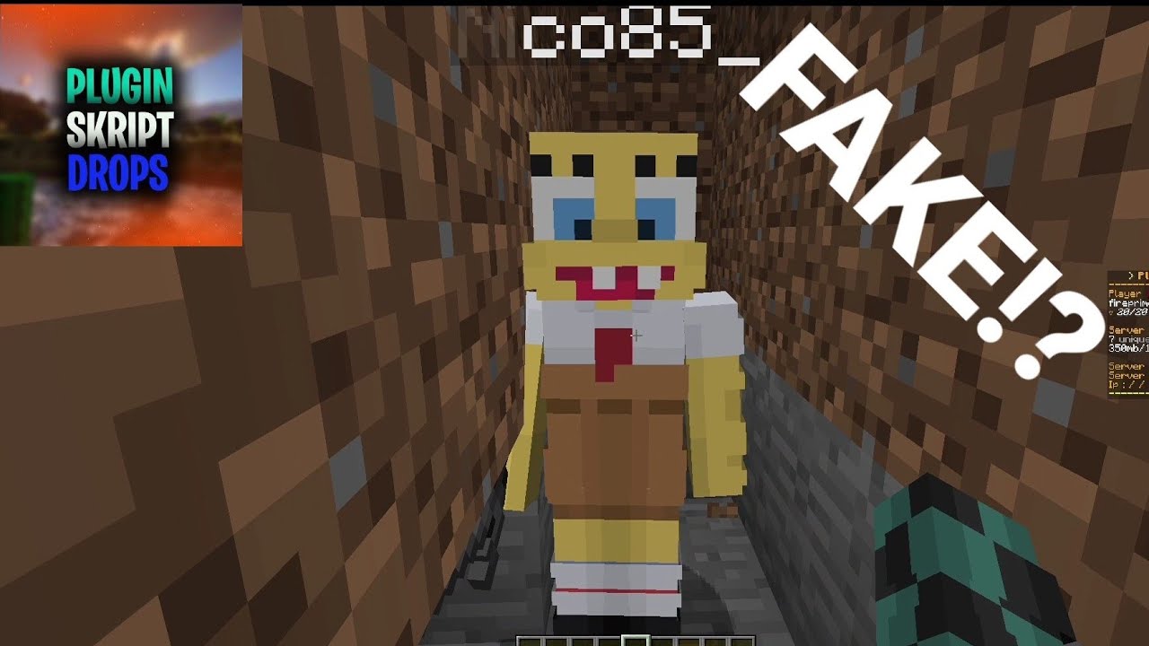 Plugin Fakeplayers Minecraft Pluginskriptdrops Youtube