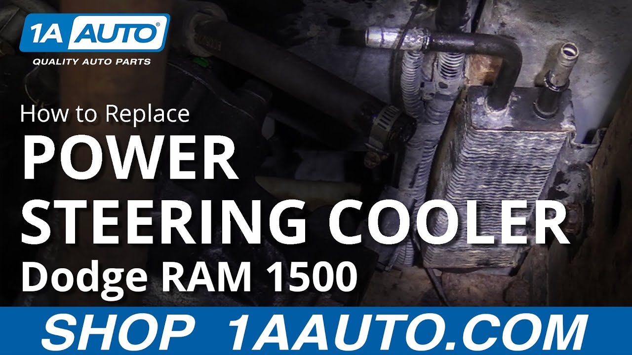 How To Replace Power Steering Cooler Dodge Ram 1500 Youtube