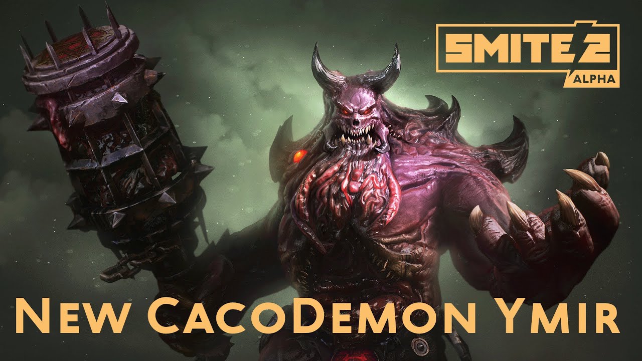 Smite 2 New Cacodemon Ymir Skin Youtube