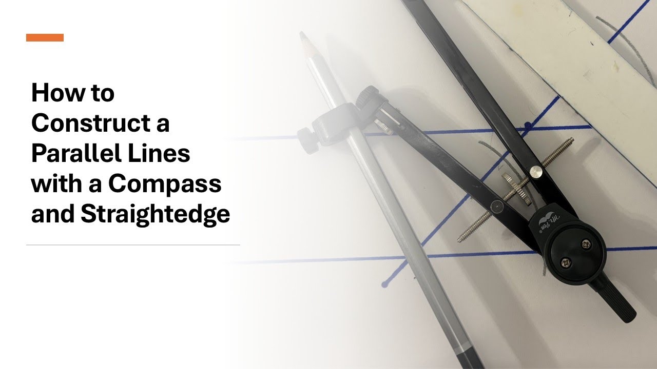 How To Construct A Parallel Line With A Compass And Straightedge