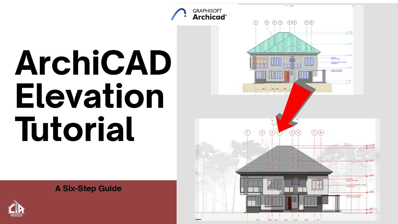 Archicad Elevation Tutorial From Default To Dazzling Youtube