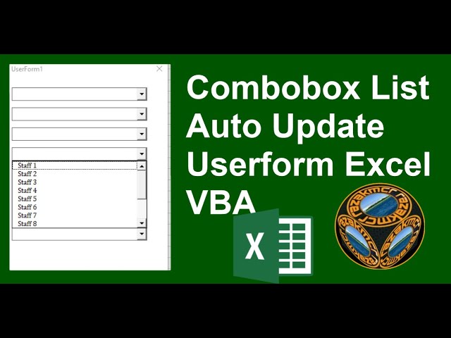 Excel Vba Userform Combobox Lists Data Entry With List Box By