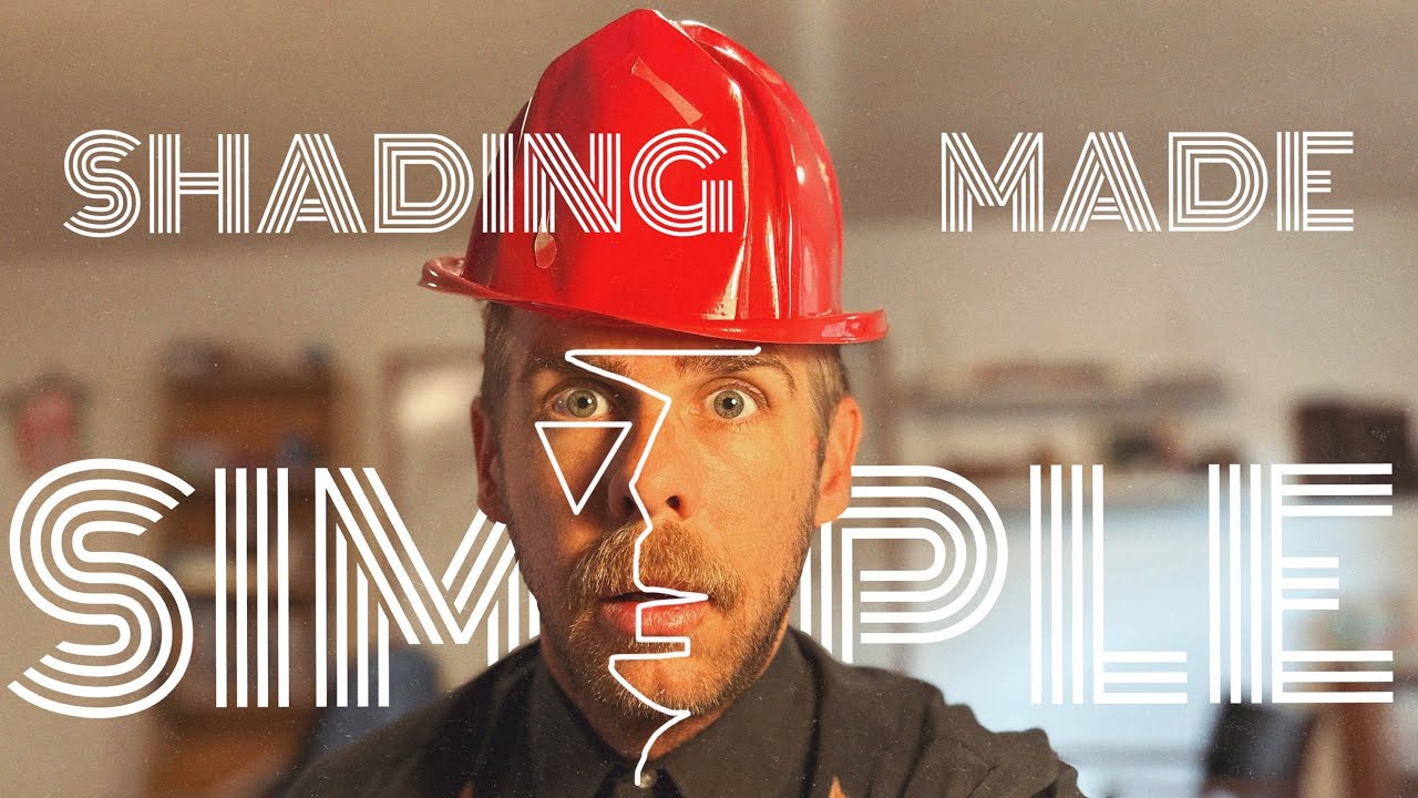 How To Shade A Face Youtube