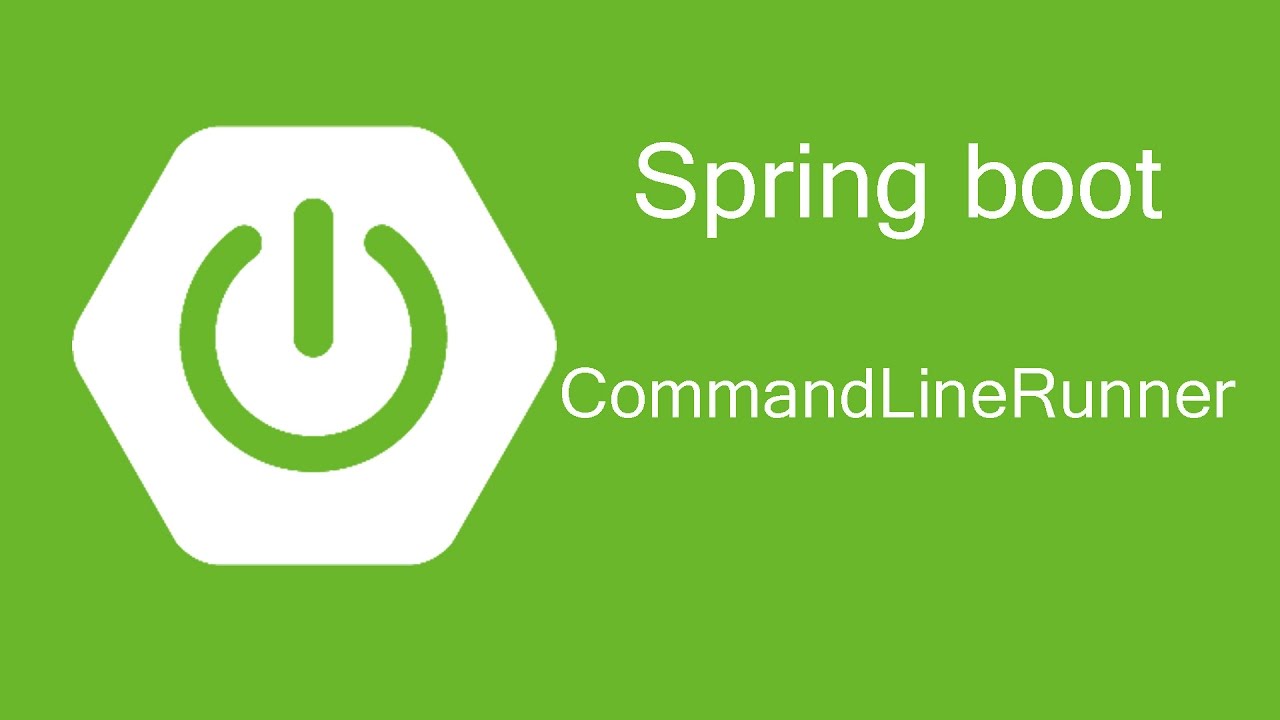 Spring Boot Commandlinerunner Youtube