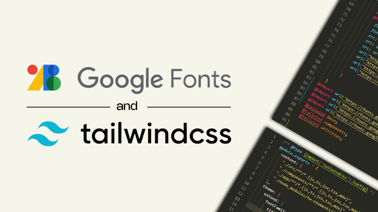 Add Google Fonts In Tailwind Css React Nextjs 2024 Youtube