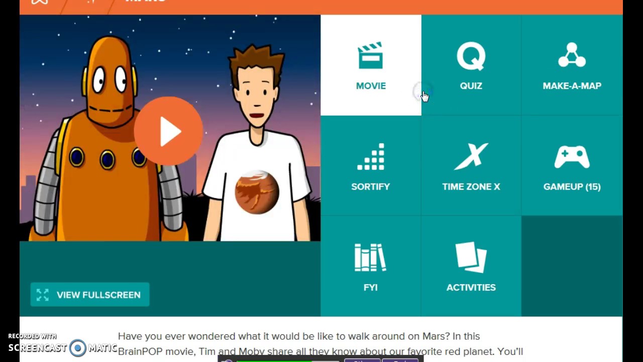 Brainpop Youtube