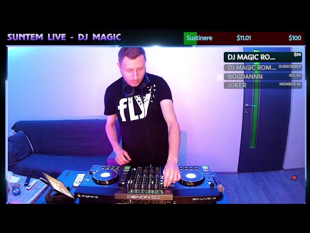LIVE - TOP 10 PIESE MIXATE DE DJ MAGIC LIVE MIX