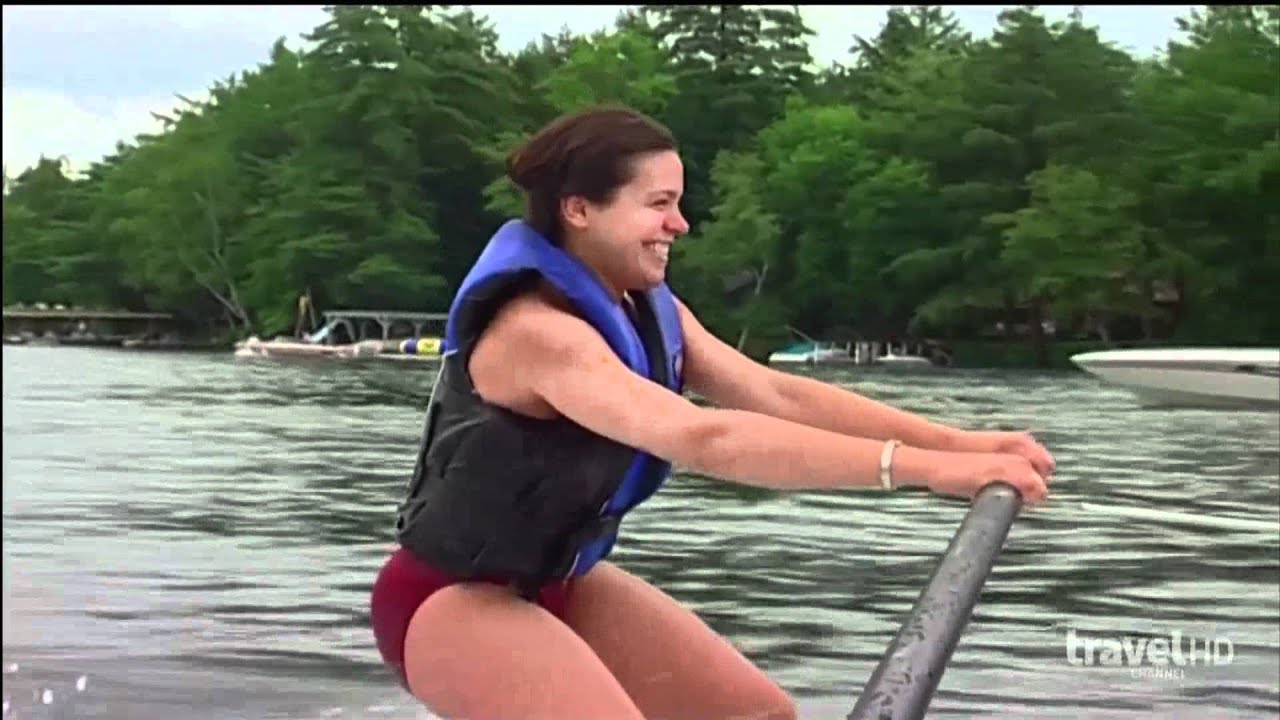 Rachael Ray Learns To Waterski Youtube