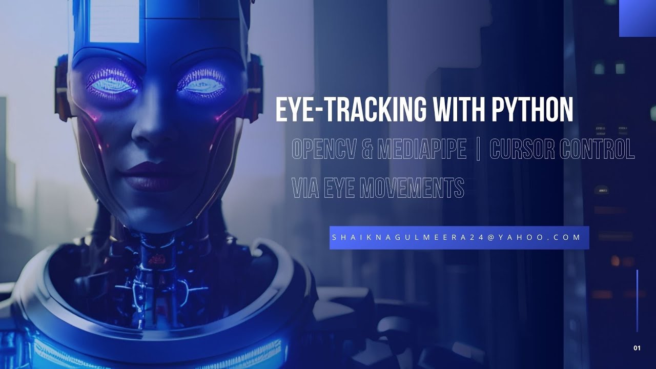Eye Tracking With Python Using Opencv Mediapipe Cursor Control Via
