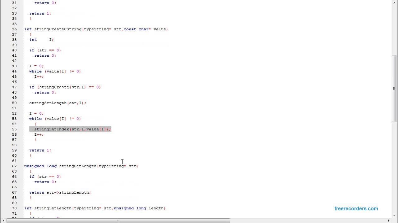 String Object Youtube