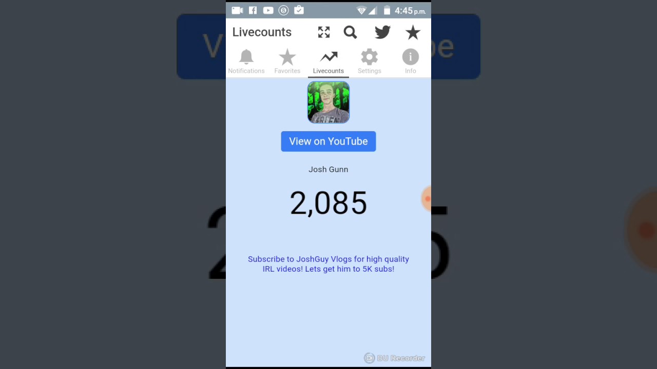 Livecounts Youtube
