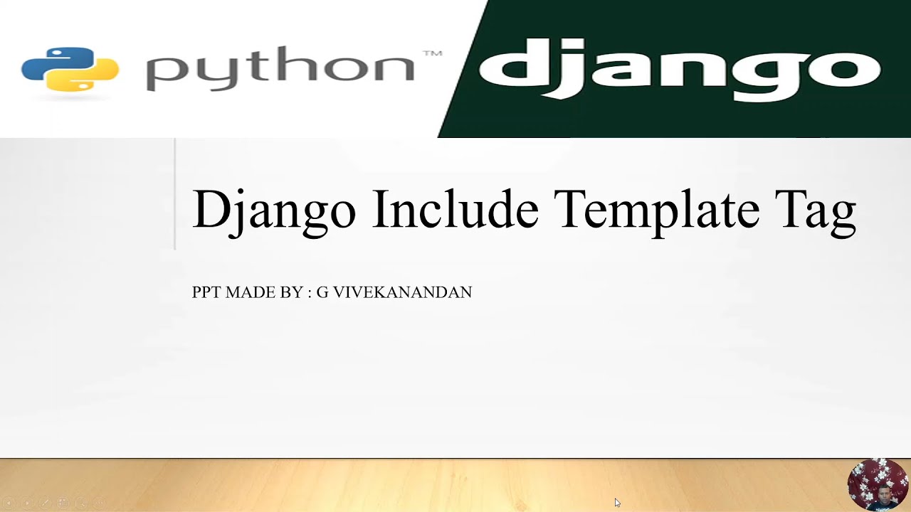 Django Include Template Tag Youtube