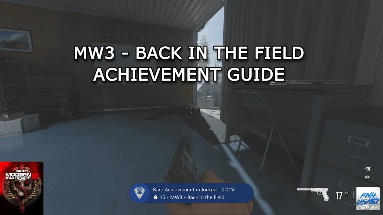 Call Of Duty Mw3 Back In The Field Achievement Guide Youtube