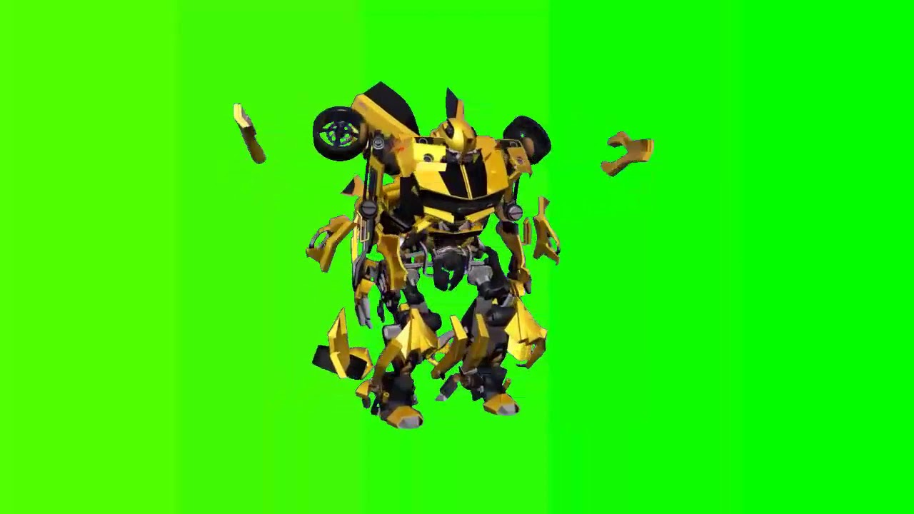 Bumblebee Green Screen Effect Youtube