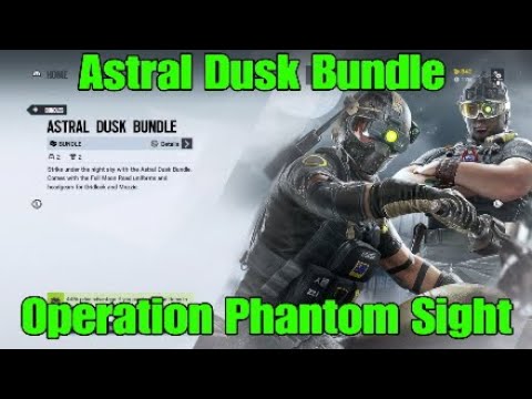 Brand New Astral Dusk Bundle Rainbow Six Siege Youtube