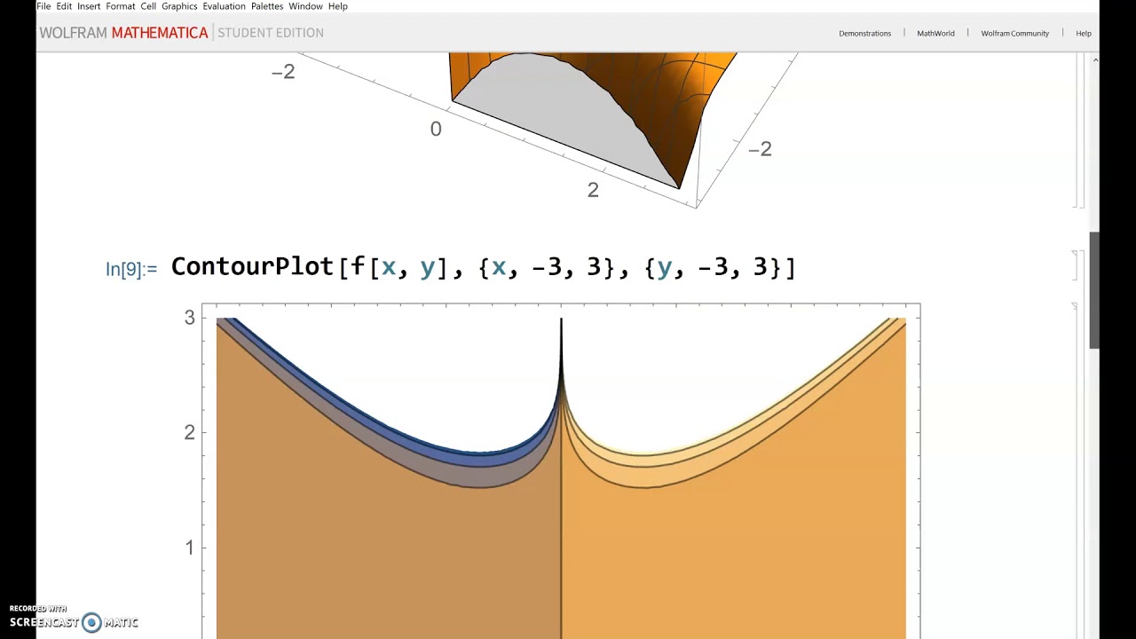 Create A Gradient Vector Field With Mathematica Youtube