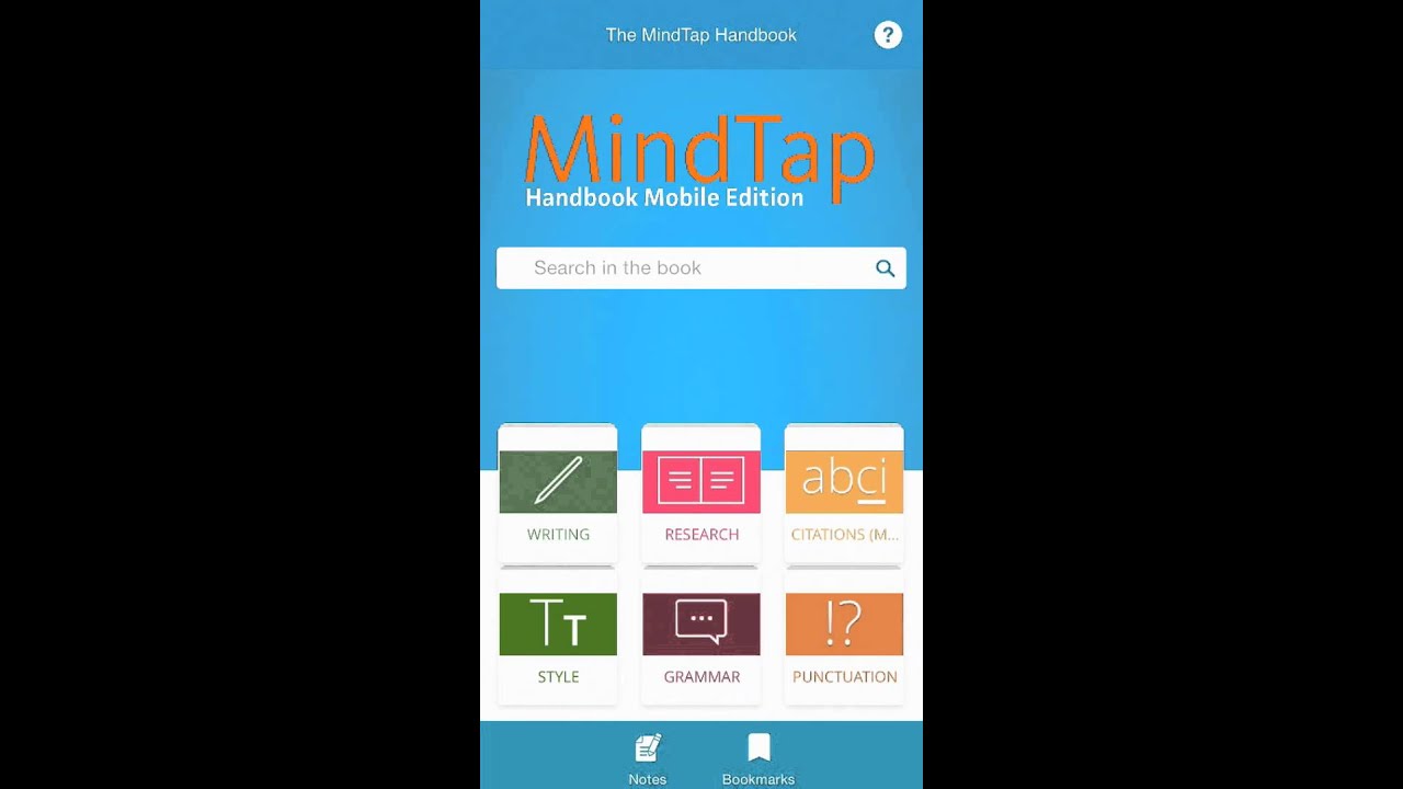 How To Use Mindtap Handbook App Through Ios Youtube