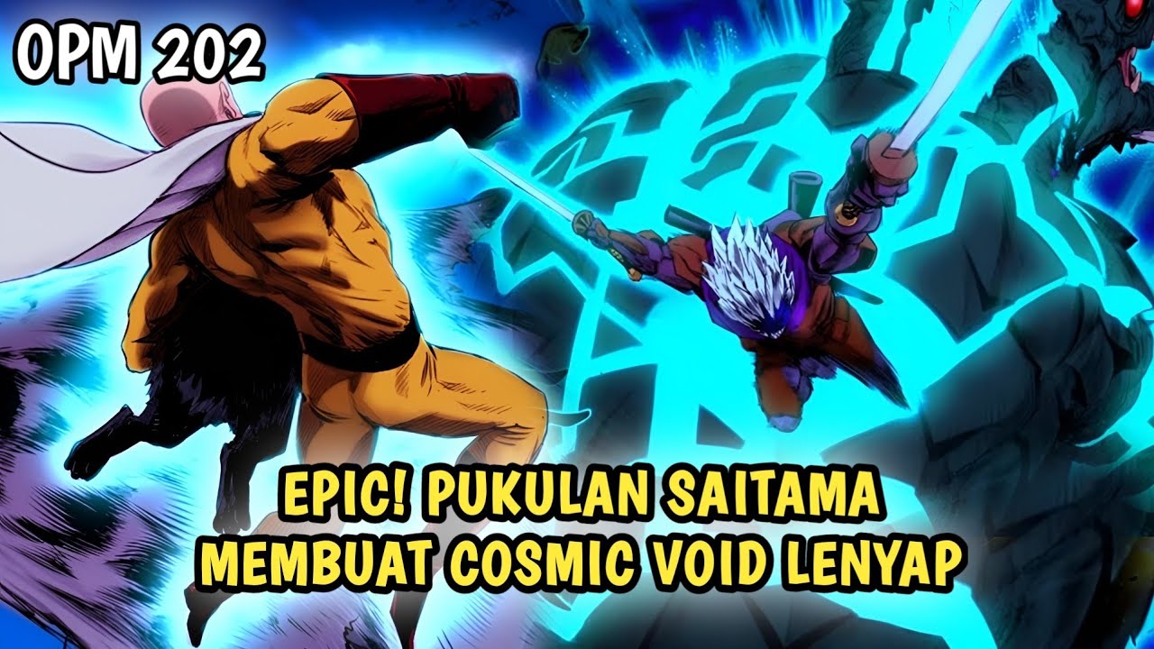 Musuh Tingkat Dewa Saitama Dan Empty Void Beraksi Manga Opm 202
