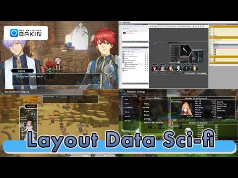 Dlc Layout Data Sci Fi Rpg Developer Bakin Youtube