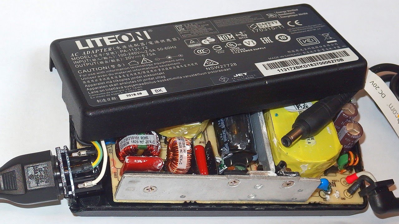 Laptop Power Supply With Pfc Teardown And Repair Boom Youtube