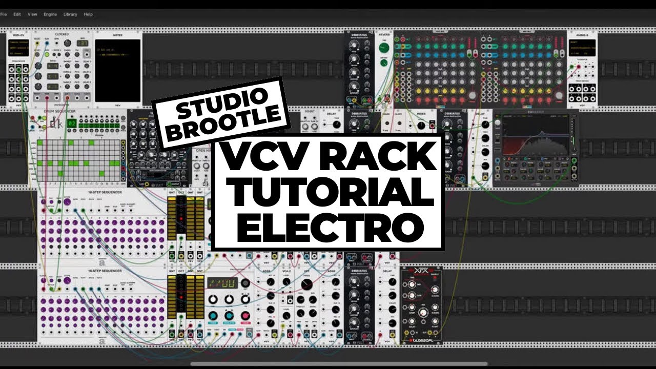 Vcv Rack Tutorial Electro Youtube