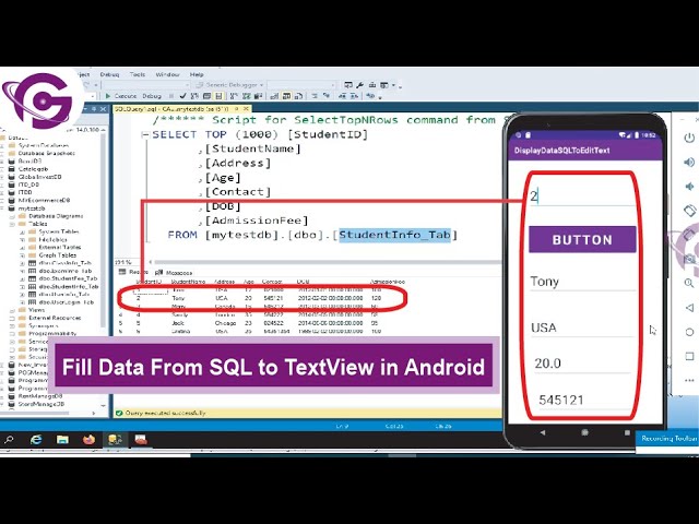 Java Displaying Data From Mysql Into Textview In Android