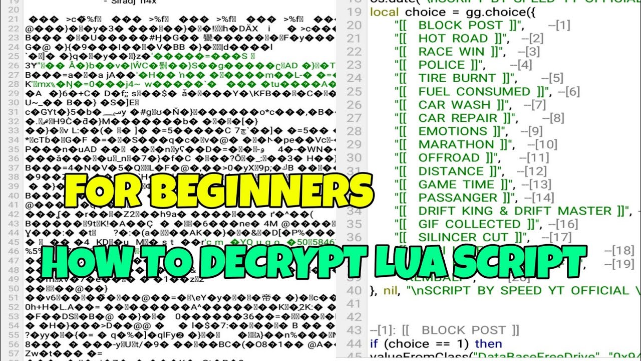 How To Decrypt Lua Script Decrypt All Script Paid Dec Tool 2023