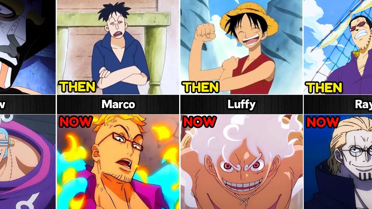 First Appearance Vs Now How One Piece Characters Changed Youtube
