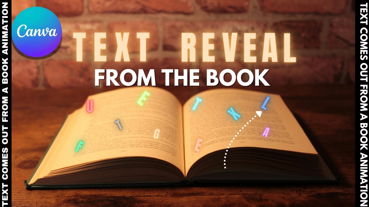 Text Reveal Animation Canva Tutorial Kinetic Typography Youtube
