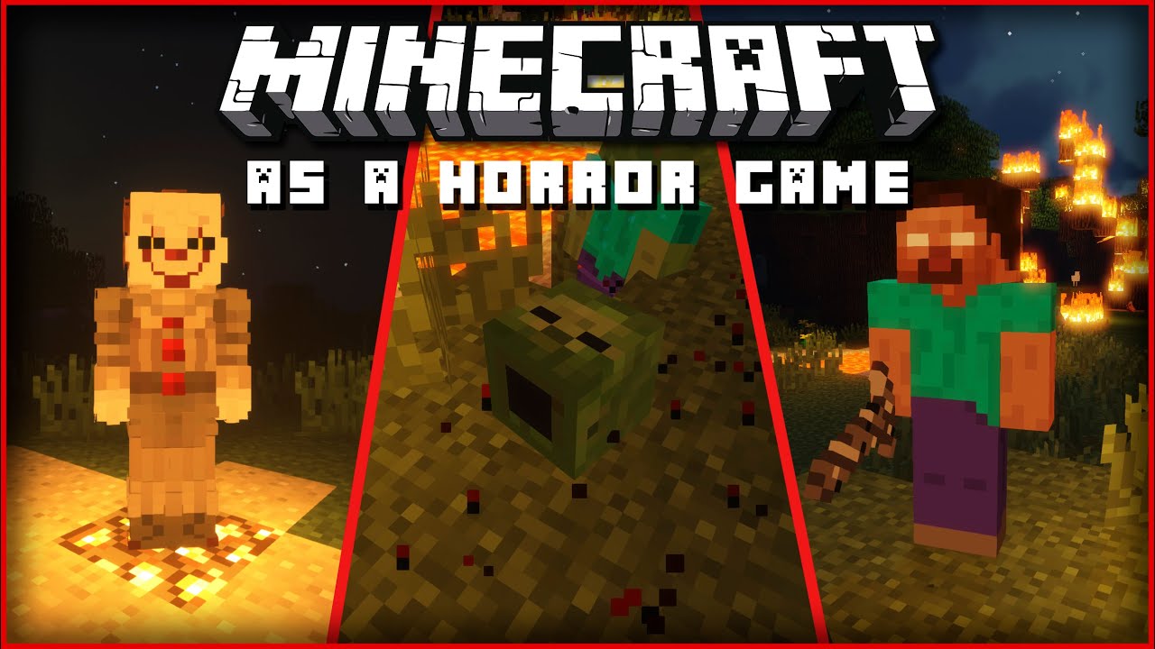12 Mods That Turn Minecraft Into A Scary Horror Game Youtube