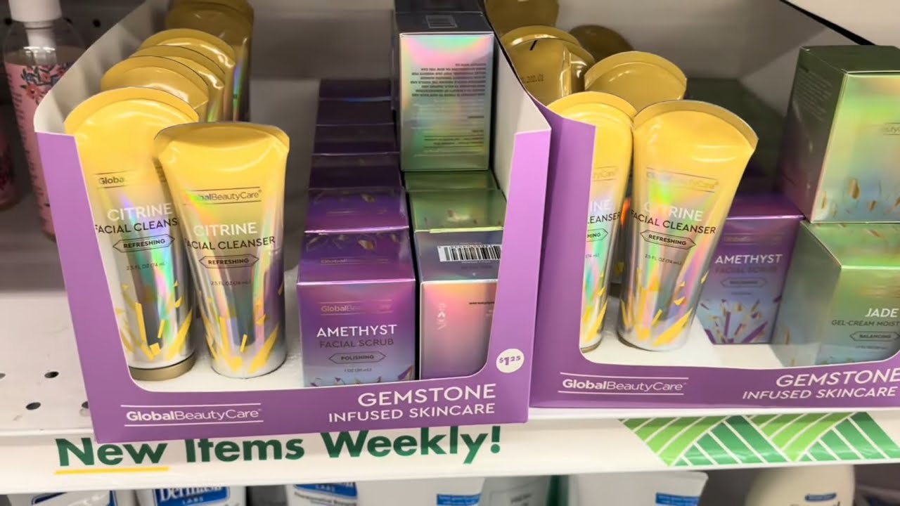 Global Beauty Care Power Collection Gemstone Infused Skincare Dollar