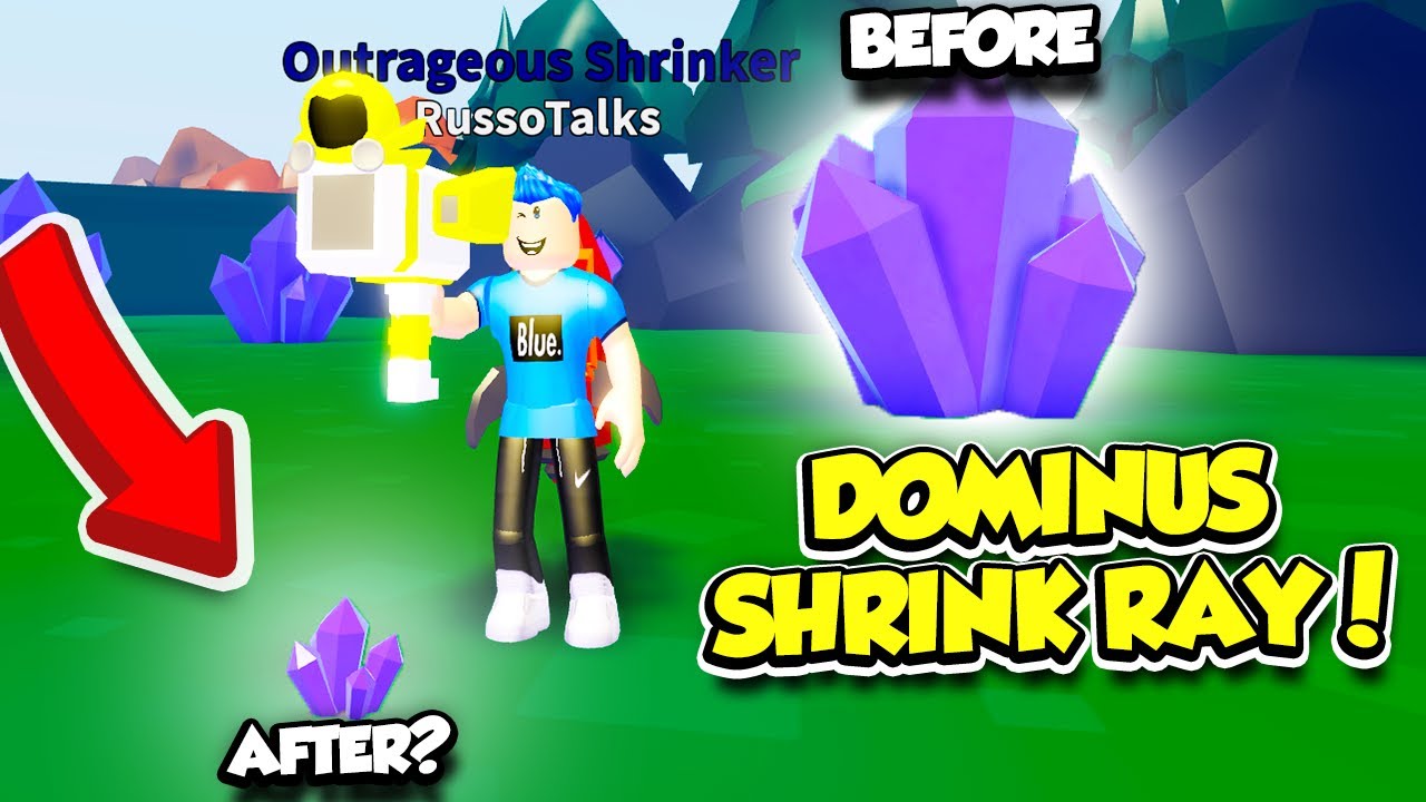 I Got The Dominus Shrink Ray In Shrink Ray Simulator And Became So