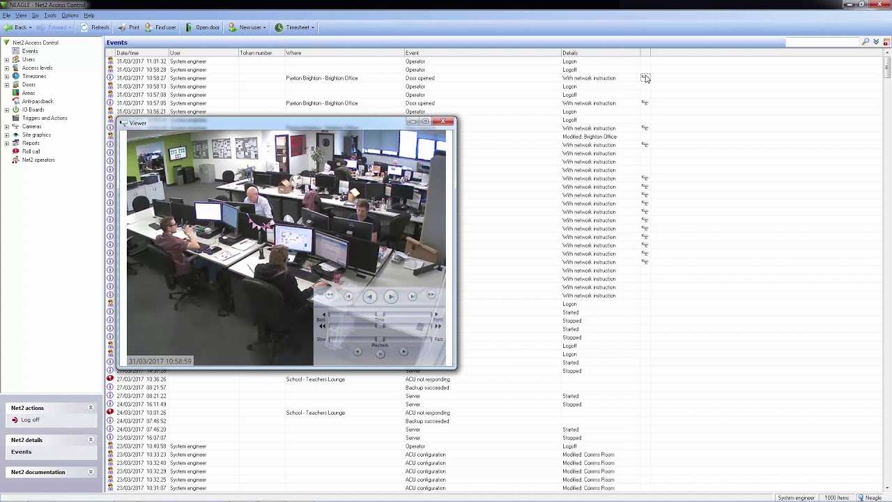 Net2 Software Integrations Cctv Youtube
