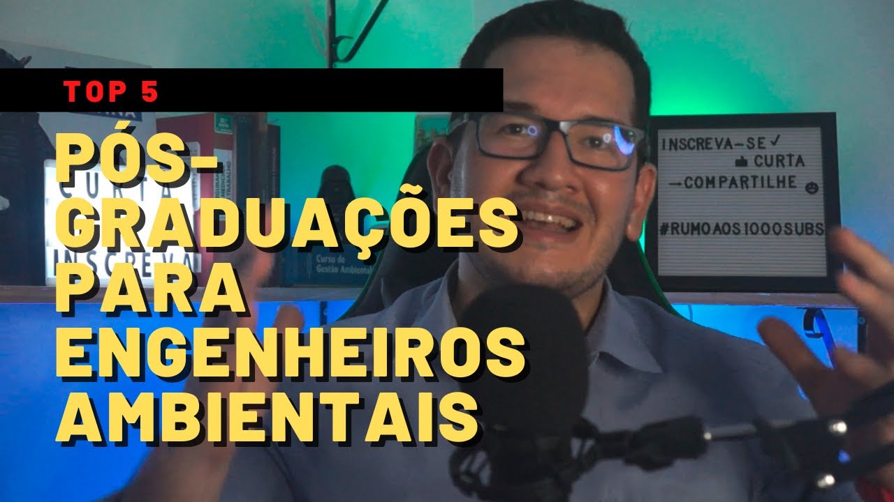 Top 5 Quais Pós Graduações Posso Fazer Como Engenheiro Ambiental Em